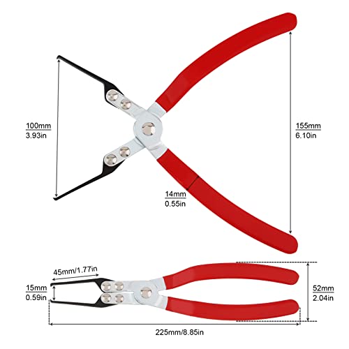 Omninmo Relay Puller Plier Auto Relay Clamp Puller Fuse Puller Tool ...