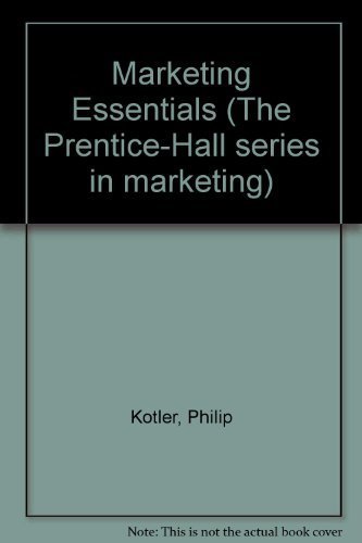 Marketing essentials: Philip Kotler: 9780135572320: Amazon.com: Books