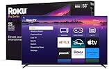 Amazon.com: Roku Smart TV – 55-Inch Pro Series 4K QLED RokuTV with ...