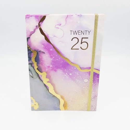 2025 A5 Week to View Diary - Vintage Floral Casebound Planner - Full ...