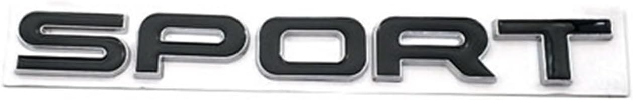 VISIYUBL Car Styling Metal SPORT Letters Logo Emblem Car Rear Trunk ...