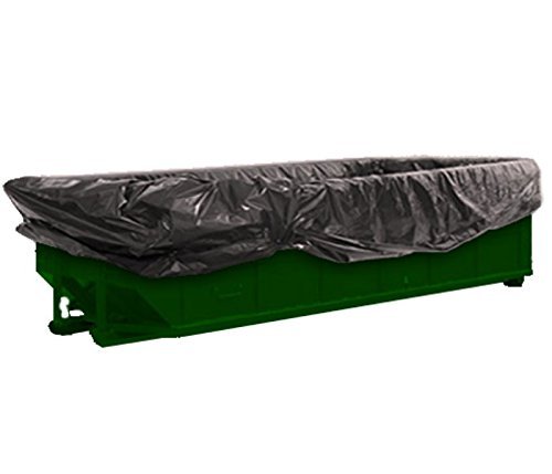 Amazon.com: 6 Mil 40 Yard Black Dumpster Liner - 1 Each : Industrial ...