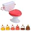 Amazon.com: Hosfairy Toilet Cake Toppers | Funny Mini White Toilet ...