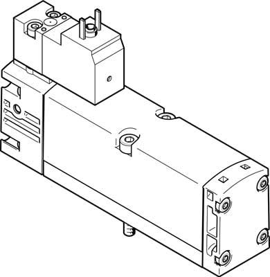 Festo 546702 Modèle Vsva-b-m52-mh-a1–1 C1 Électrovanne : Amazon.fr ...