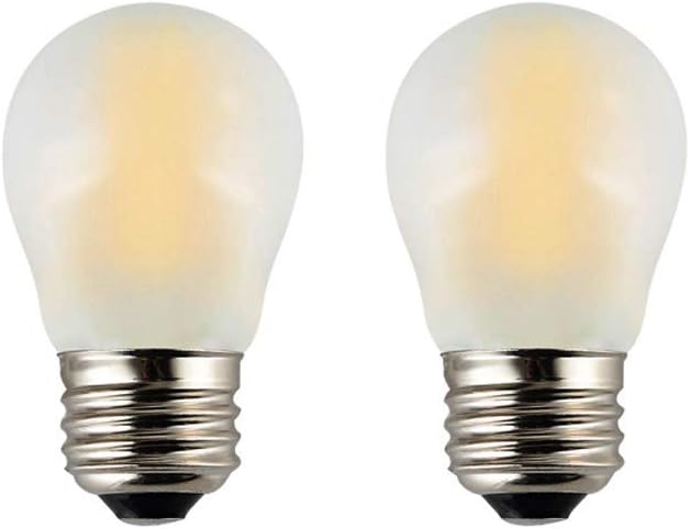LED Vintage Edison Bulb G45-4W LED Light Filament Bulb, Globe Shape E26 ...