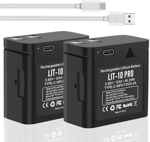 Amazon.com: Artman LIT-10 PRO Rechargeable Lithium Battery Pack for LIT ...