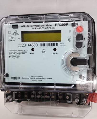 L&T (Larsen & Toubro Limited) Three Phase Sub Meter Corded Electric Lcd ...