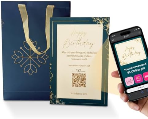 Hubble Gifts Wedding Gift Card with Digital Gift Voucher for Couple ...