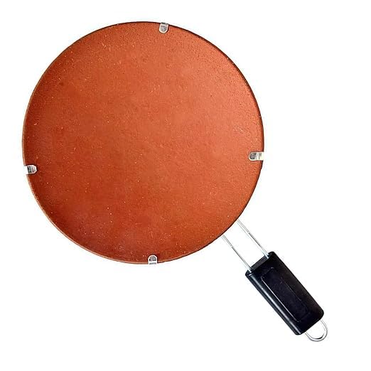 Buy Dipika Enterprises Tawa with Stand | Mitti Ke Tawa | Handmade Mitti ...