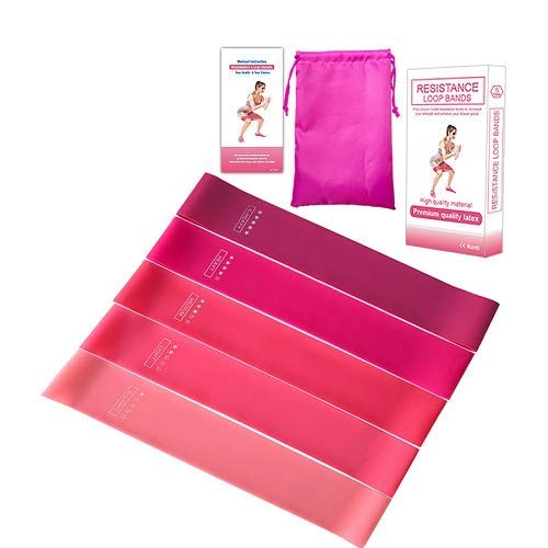 3NH® 5Pcs/Set Fitness Gum Resistance Bands Bands for Fitness Rubber ...