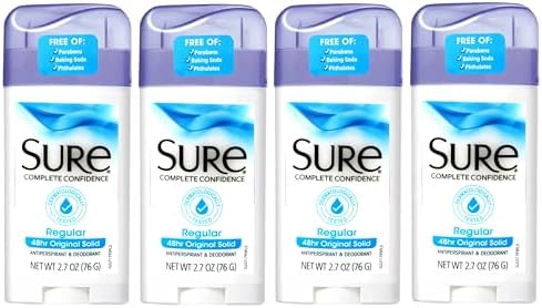 Amazon.com : Sure Regular Original Solid Antiperspirant & Deodorant 2.7 ...