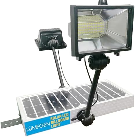 Amazon.com: LumeGen Solar-Powered LED Billboard Light I Illuminate Your ...