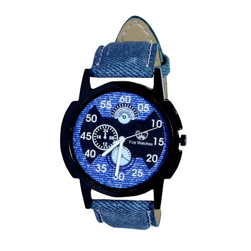 Fire watches Analog Blue Dial Men Latest Wrist Watch (FW04) : Amazon.in ...