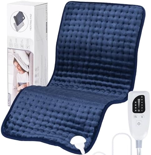 Amazon.com: Heating Pad for Back Pain Relief, 6 Levels Small Heating ...