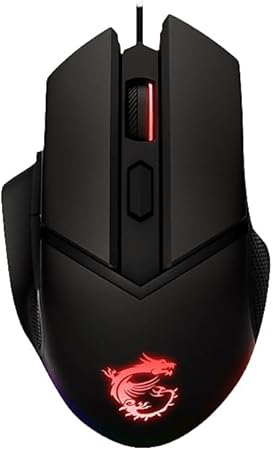 Amazon.com: MSI Clutch GM20 Elite Gaming Mouse, 6400 DPI, 20M+ Clicks ...