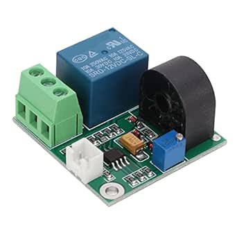 AC Current Sensor Module, 12V 0‑5A Range Voltage Sensor Module, Current ...