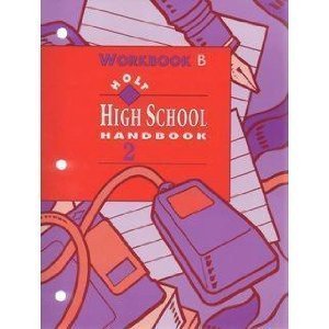 Amazon.com: Holt High School Handbook 2: 9780030984891: Holt, Rinehart ...