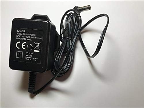 UK Replacement 6V 300mA AC-DC Adaptor Power Supply for Roberts Radio ...