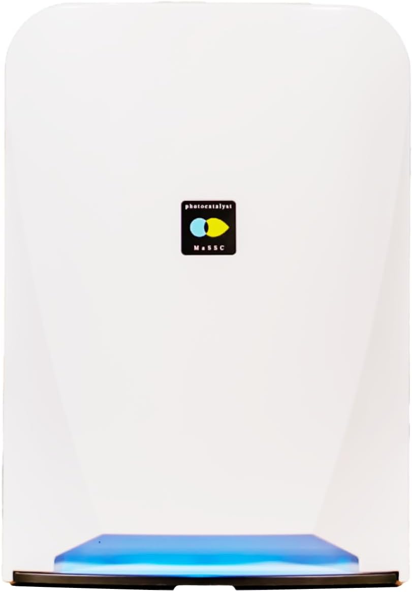 Amazon | 【日本アトピー協会推奨】FUJICO フジコー ブルーデオMC-S201 光触媒 光除菌 空気清浄機 花粉 ペット タバコ 脱臭 カビ ハウスダスト アレルギー 約 | イオン発生器