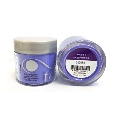 Amazon.com: Entity Dip & Buff Acrylic Dip Powder - Sassy in Stripes - 0 ...