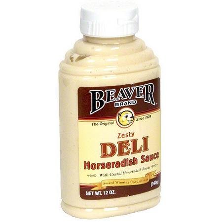 Amazon.com : Beaver Brand Zesty Deli Horseradish Sauce, 12 oz (Pack of ...