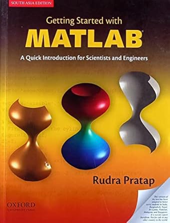 Amazon.in: Buy Getting Started With MATLAB By Rudra Pratap NVB +6363 Book Online at Low Prices ...