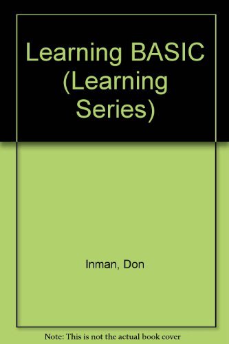 Learning Basic/Book and Disk (Learning Series): Inman, Don ...