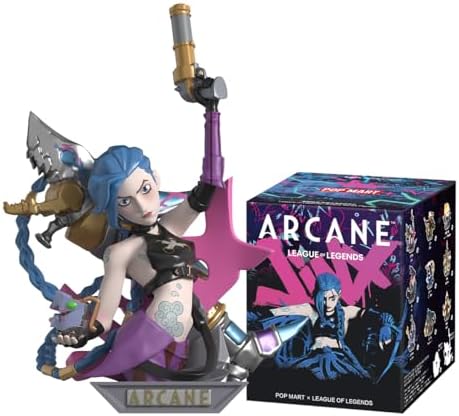 Amazon.com: POP MART League of Legends: Arcane Series Figures Blind Box ...