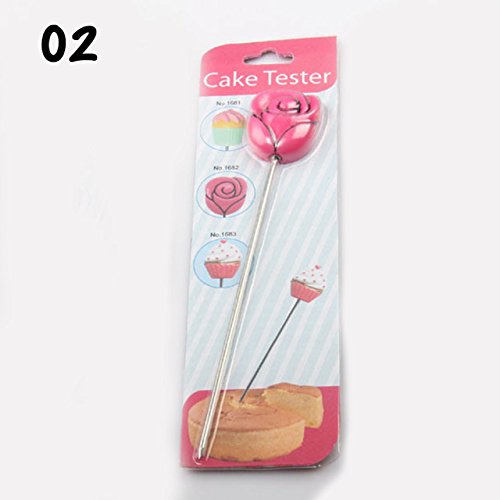 1pcs Baking Tools Biscuit Needle Cake Tester Stainless Steel Biscuit ...