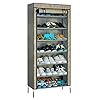 Amaze Shoppee 7 Layer Utility Shoe Rack Organizer (Grey) : Amazon.in ...