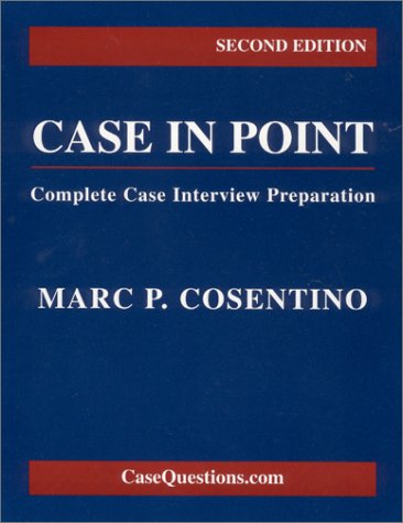 Buy Case in Point: Complete Case Interview Preparation Book Online at ...