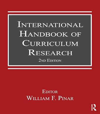 Amazon.com: International Handbook of Curriculum Research (Studies in ...