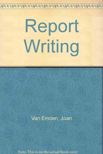 Report writing: 9780070849853: Amazon.com: Books