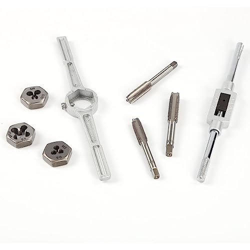 Snapklik.com : Tap And Die Set 40PieceMETRIC M3, M4, M5, M6, M7, M8 ...