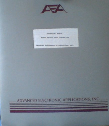 Model PK-900 Data Controller - Operating Manual (Advanced Electronic ...