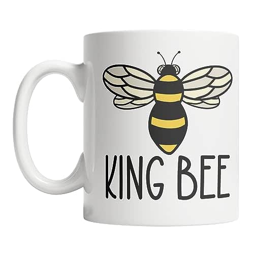 Amazon.com: Cool King Bee Coffee Mug (15oz) : Handmade Products