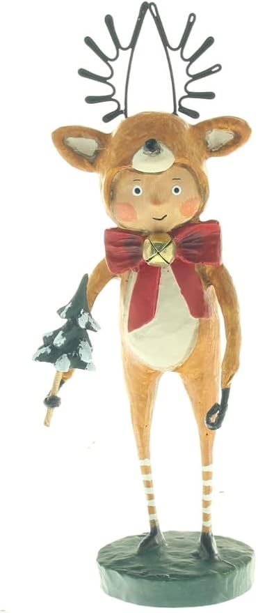 Amazon.com: Lori Mitchell 23984 Little Dasher Figurine 7" : Home & Kitchen