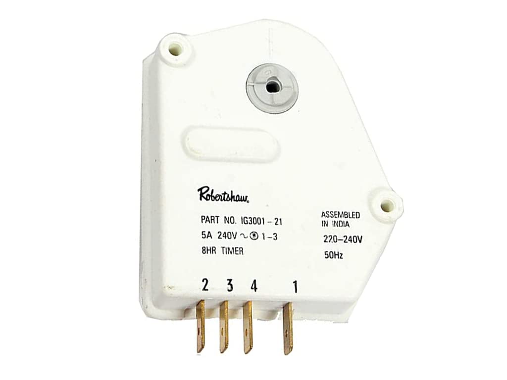 PARDZWORLD Refrigerator Defrost Timer for Godrej Refrigerators 4 Connectors Match & Buy (8 Hour ...