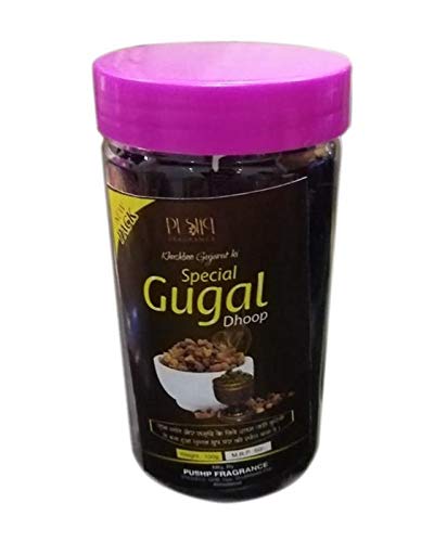 PUSHP FRAGRANCE Special Gugal Dhoop - Jar Pack (100 GM) Pack of 3 ...