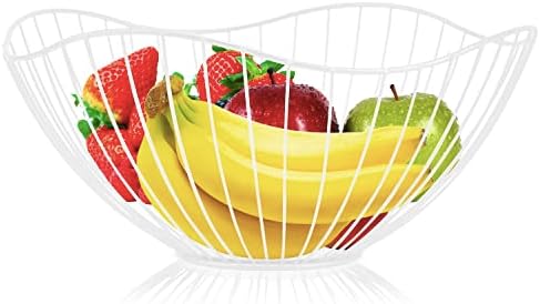 Amazon.com: OwnMy Metal Fruit Bowl Basket Creative Table Centerpiece ...