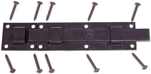8 Inch Shutter Slide Bolt with Screws-Stainless Steel - Amazon.com