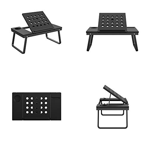 Snapklik.com : COSCO Folding Laptop, Black w/Cup & Electronic Device ...