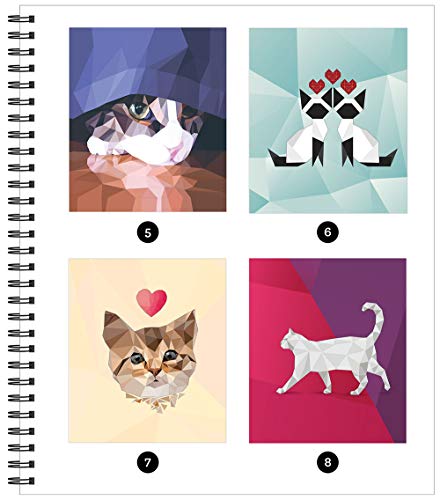 Snapklik.com : Brain Games - Sticker By Number: Cats