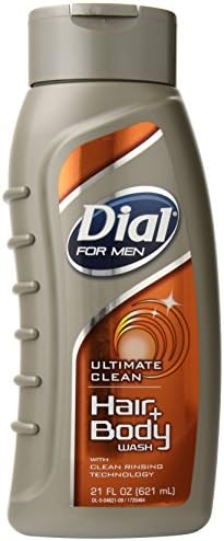 Amazon.com: Dial Gel de baño para cabello + cuerpo para hombres ...