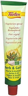 Amazon.com : Tartex - Vegetarian Spread - Herb & Garlic - 200g ...