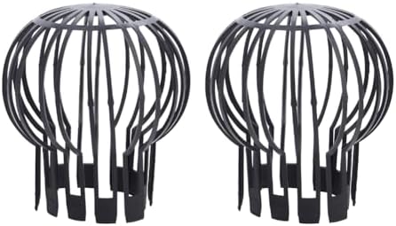 Pack Of 2 Drain Cover Gutter Guard Leaf Guard Downpipe Covers Outdoor ...
