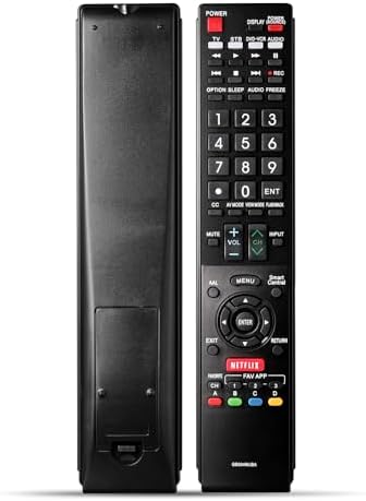 Amazon.com: New GJ221-C Remote Control Replacement for Sharp AQUOS TV ...