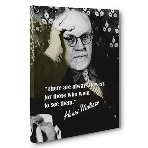 Amazon.com: Henri Matisse Motivational Quote Canvas Wall Art : Handmade ...