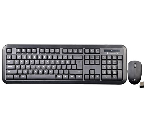 Zebronics Companion 101 Wireless USB Keyboard and Mouse Combo - Buy ...