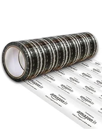 Amazon packaging tape transparent pack of 6 pcs : Amazon.in: Office ...